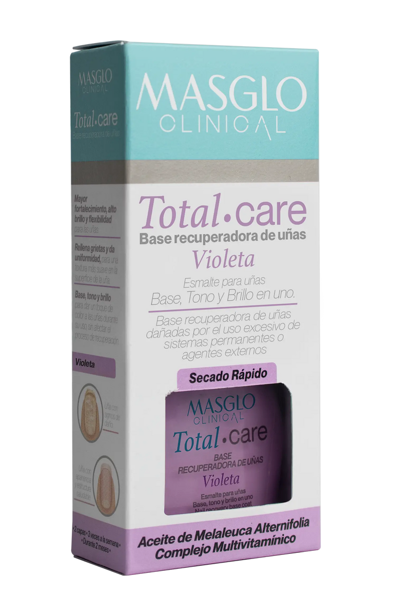 BASE MASGLO CLINICAL TOTAL CARE - BASE RECUPERADORA DE UÑAS MALTRATADA ...