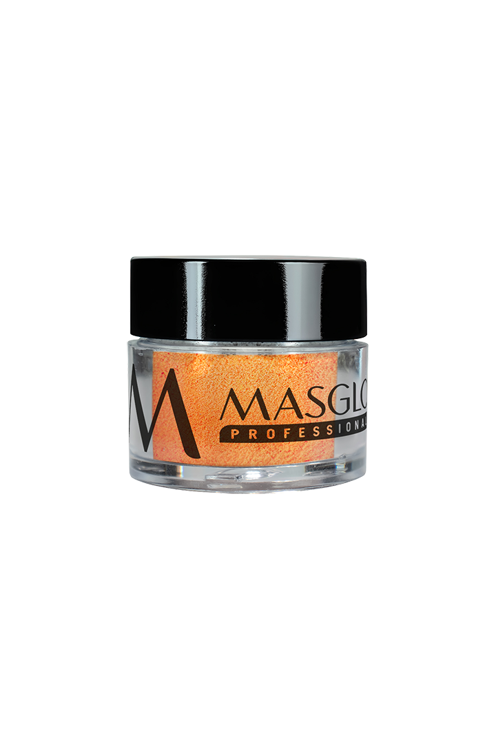 POLVO ACRILICO NEON MASGLO NARANJA 7 GR – Masglo